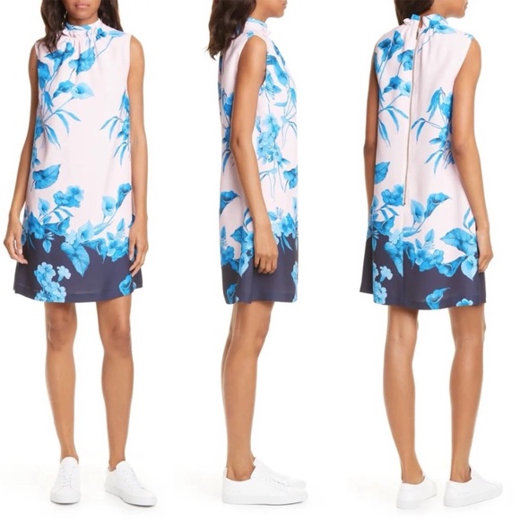 Ted Baker | Dresses | Ted Baker London Juniaa Fantasia Dusky Pink Tunic ...